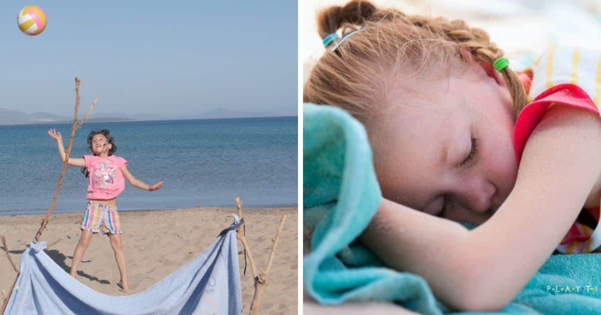 Stress Free Day At The Beach With The Kids - Playtivities