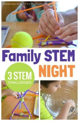 STEM Challenges for Family Game Night - PLAYTIVITIES
