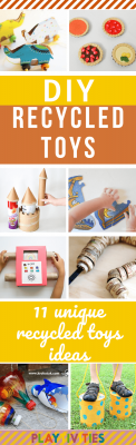 11 Easy and Creative DIY Recycled Toys Ideas - Playtivities