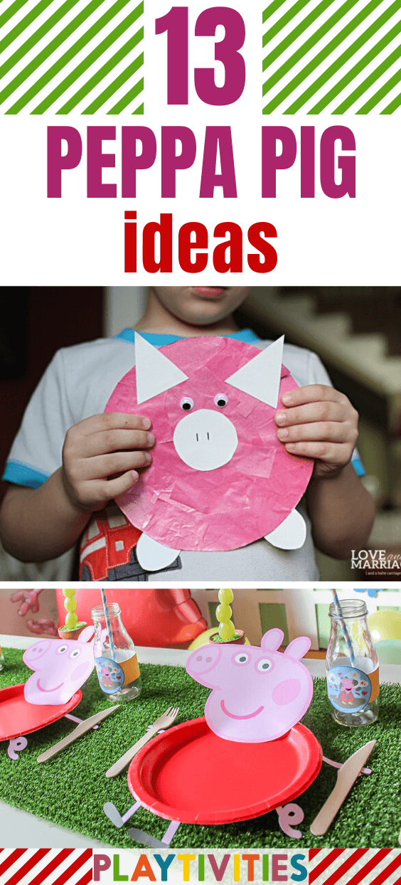 Peppa Pig Inspired Ideas for Kids - Playtivities