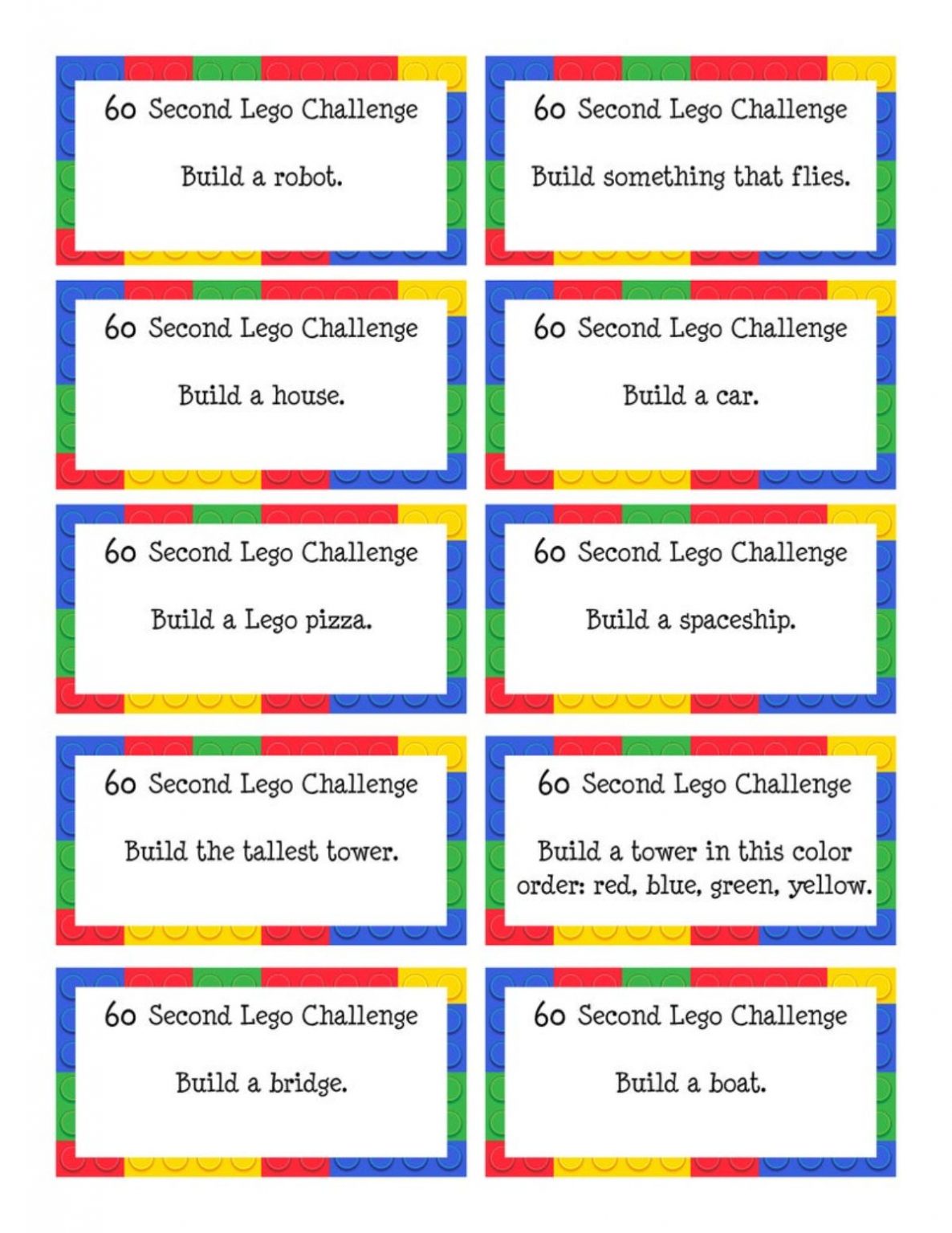 30 Brain-Building LEGO Activities - Playtivities