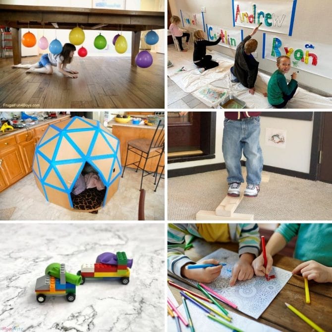 35 Boredom-Busting Indoor Activities for Rainy Days - Playtivities
