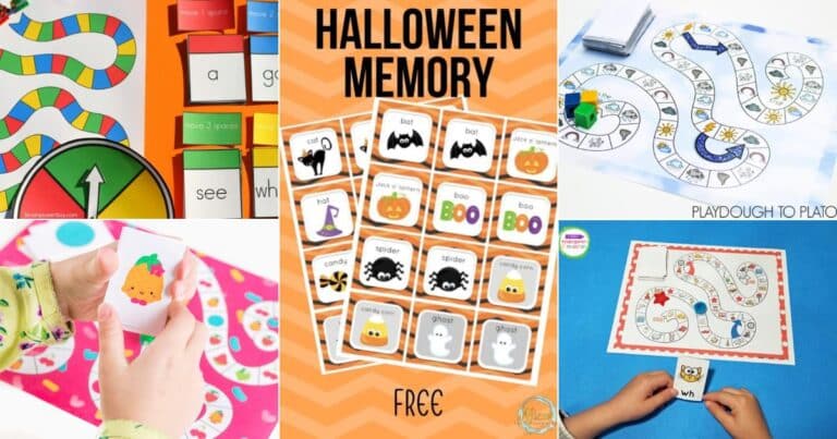 15 Adorable Printable Board Games for Kids - Playtivities