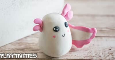 How to Make a Polymer Clay Axolotl - Playtivities