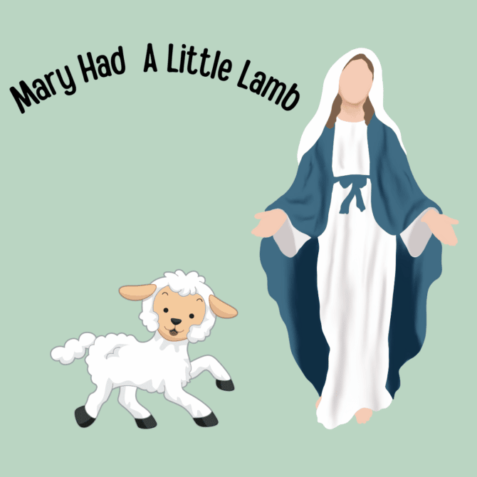 Mary Had a Little Lamb Printable Lyrics, Origins, and Video