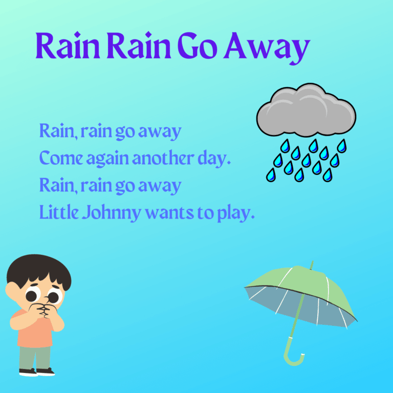 Rain Rain Go Away Printable Lyrics, Origins, and Video