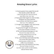 Amazing Grace: Lyrics, Pictures, Origin and More