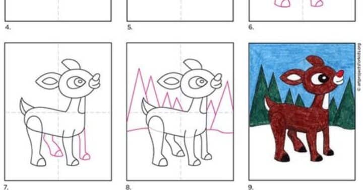 20 Christmas Drawing Ideas For Kids